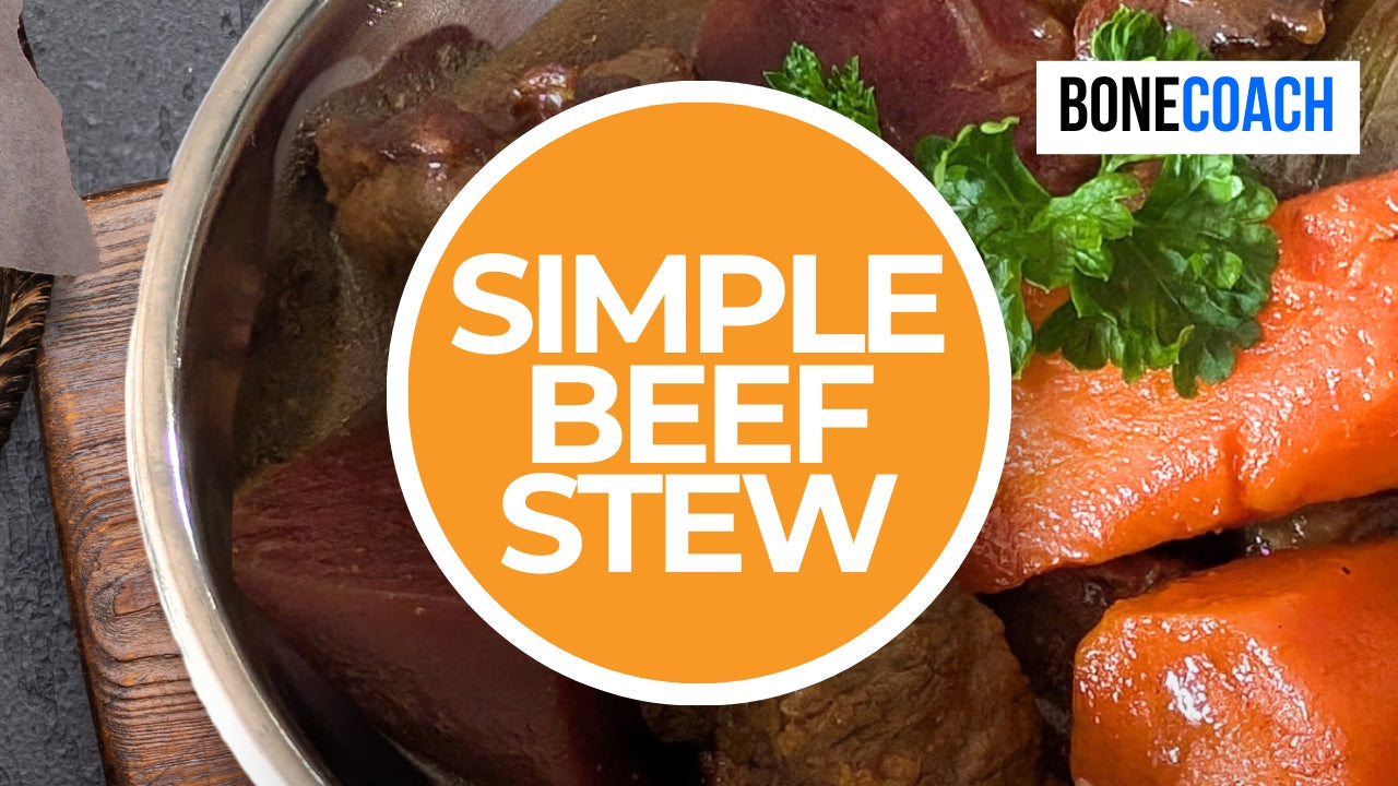Simple Beef Stew | Gluten-Free, Dairy-Free | Bone Coach™ Recipes – Bone Coach™ | Stronger Bones ...