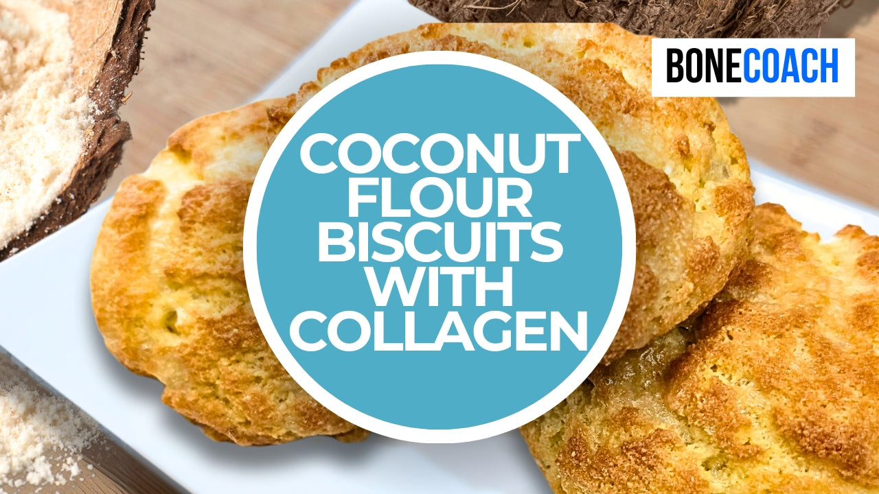 Coconut Flour Biscuits with Collagen | Gluten-Free | BoneCoach™ Recipe ...