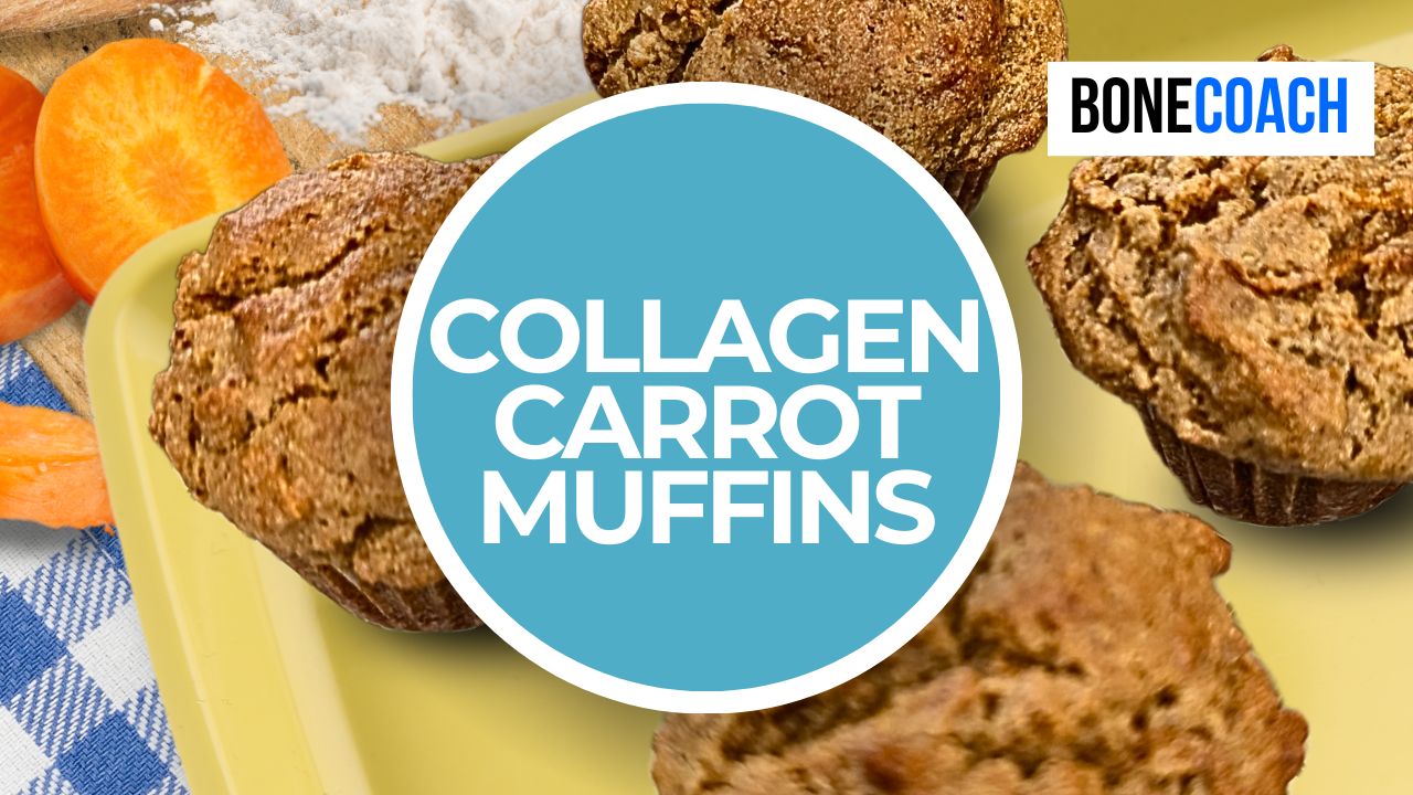 Collagen Carrot Muffins | Gluten-Free, Dairy Free | BoneCoach™ Recipes – Bone Coach™ | Stronger ...