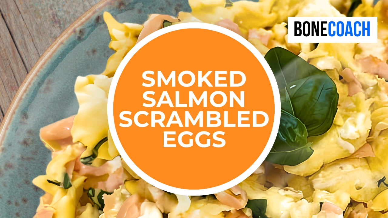 Smoked Salmon Scrambled Eggs | Gluten-Free | BoneCoach™ Recipes – Bone ...