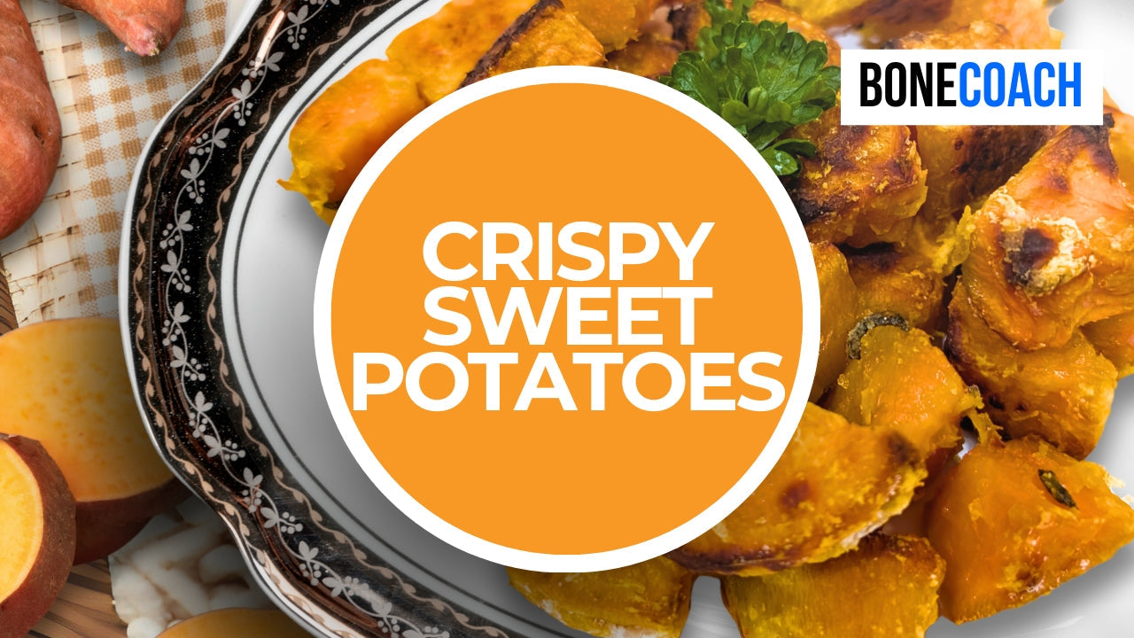 Crispy Sweet Potatoes | Gluten-Free, Dairy-Free | Bone Coach™ Recipes ...