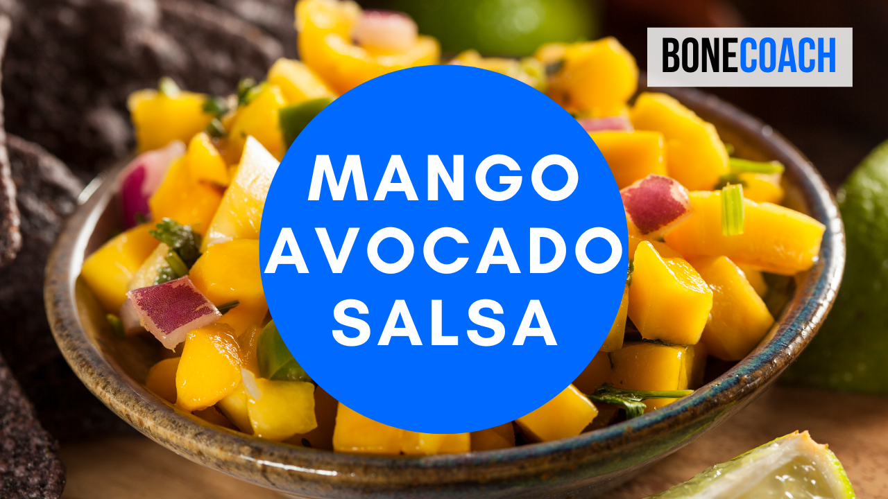 Mango Avocado Salsa | Gluten-Free, Dairy-Free | BoneCoach™ Recipes ...