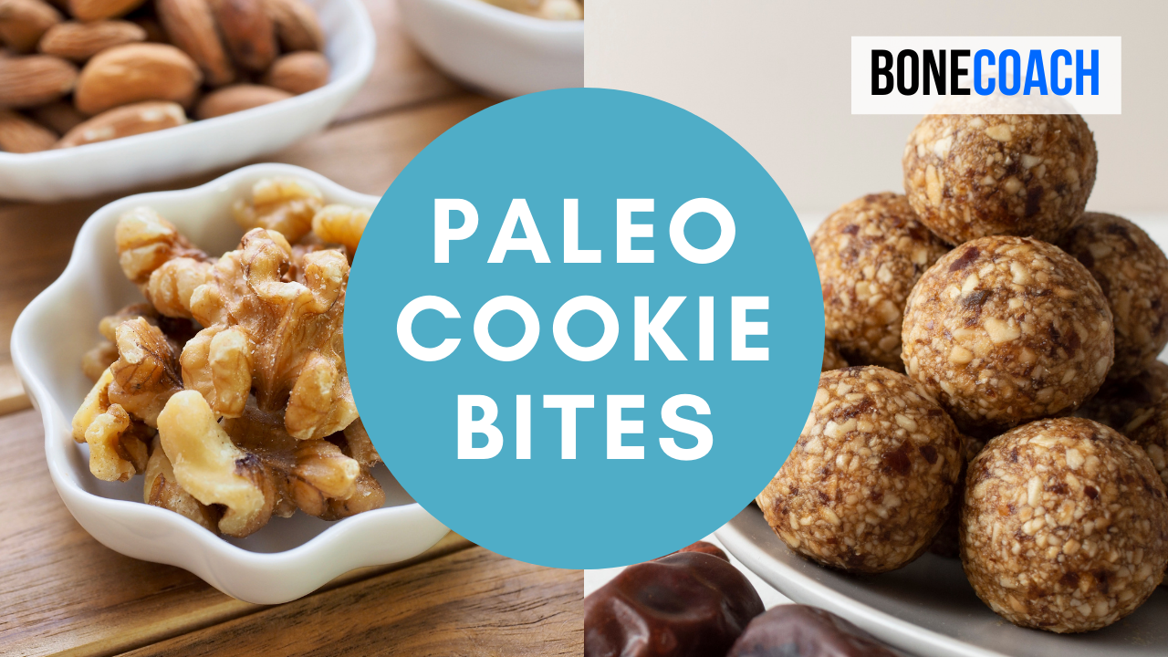 Paleo Cookie Dough Bites | Gluten-Free, Dairy-Free | BoneCoach™ Recipe ...