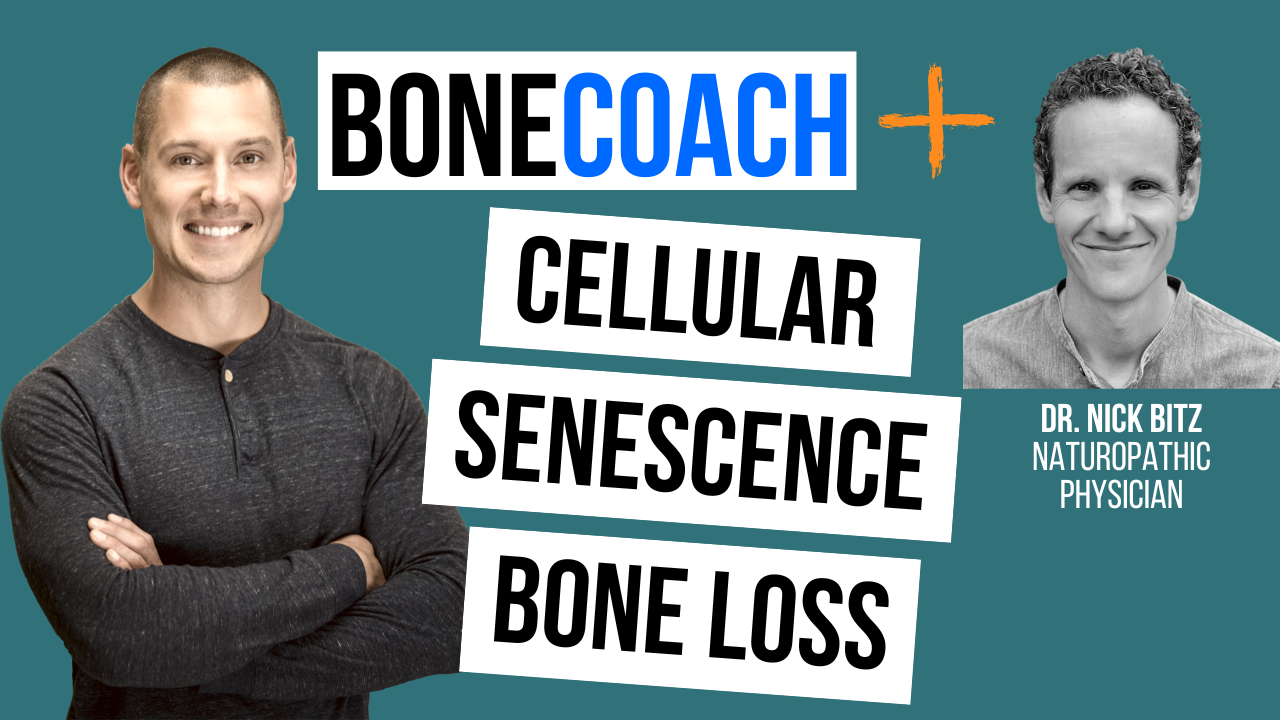 Cellular Senescence, Senolytics, & Bone Loss w/ Dr. Nick Bitz, ND + Bo ...