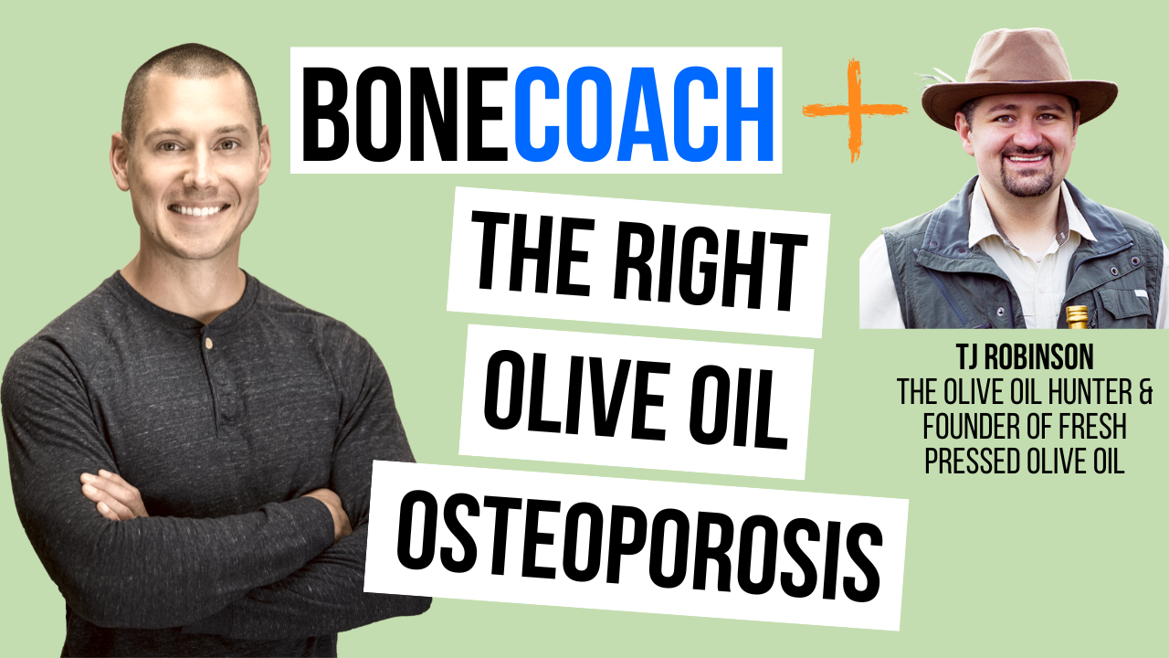 Why Olive Oil Should Be Part Of Your Stronger Bones Plan w/ T.J. Robin ...